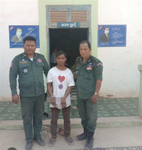 សមត្ថកិច្ចឃាត់ខ្លួនជនសង្ស័យ២នាក់ផ្សេងគ្នាពាក់ព័ន្ធករណីរំលោភសេពសន្ថវៈ