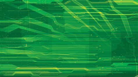 Vector Green Tech Background By Hugom 01 On Deviantart