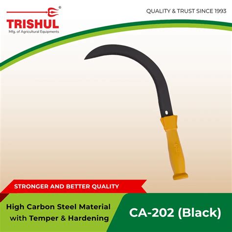 High Carbon Steel Plastic Handle Sickle For Agriculture Garden At Rs Piece In Rajkot