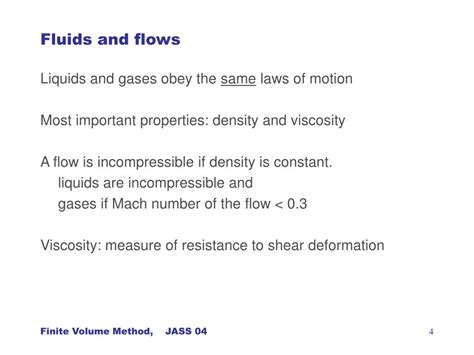 Ppt Introduction To Numerical Simulation Of Fluid Flows Powerpoint Presentation Id257481