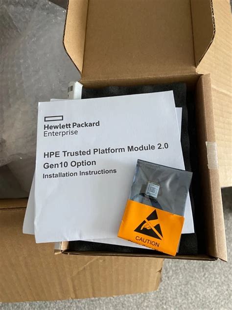 Hpe Tpm Trusted Platform Module 2 0 Gen10 Kit £21 51 Picclick Uk