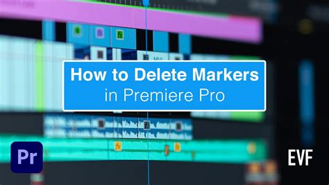 How To Delete Markers In Premiere Pro Youtube