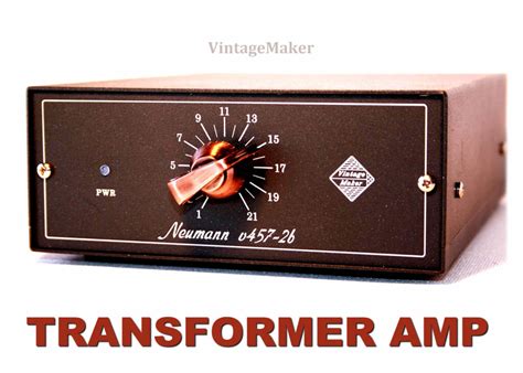 Transformer Color Vintage Maker Custom Studio Equipments