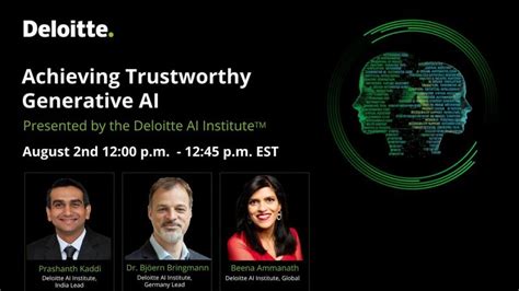 Prashanth Kaddi On Linkedin Achieving Trustworthy Generative Ai