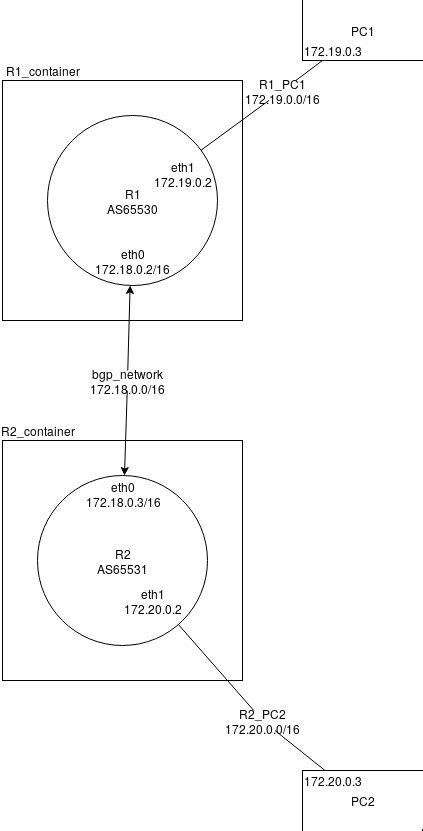 Troubleshooting Connectivity In Bgpquaggadocker Lab Network