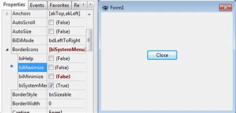 Mendisable Menu System Close Pada Lazarus