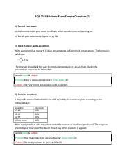 Isqs Midterm Samples Docx Isqs Midterm Exam Sample