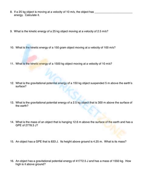 Free Interactive And Pdf Science Worksheets For All Grades