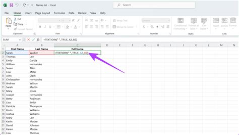 Las 6 Mejores Formas De Combinar Nombres Y Apellidos En Microsoft Excel