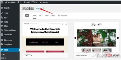 图解wordpress怎么安装主题（三种方式） 知乎