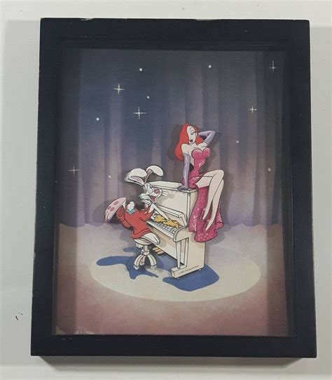 Rare Disney Amblin Who Framed Roger Rabbit Roger And Jessica
