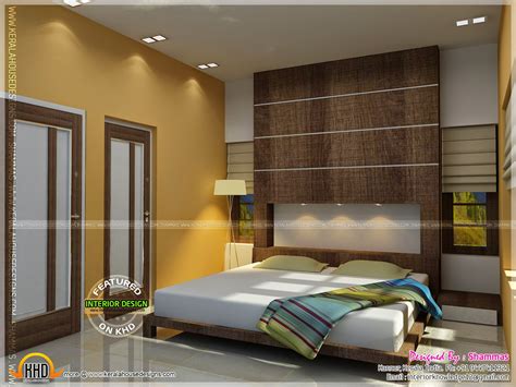 Modern House Elevation With Interior Renderings Home Kerala Plans
