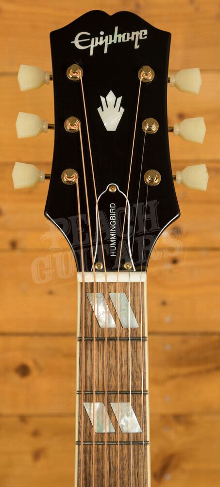Epiphone Inspired By Gibson Collection Hummingbird Aged Antique Natural Gloss