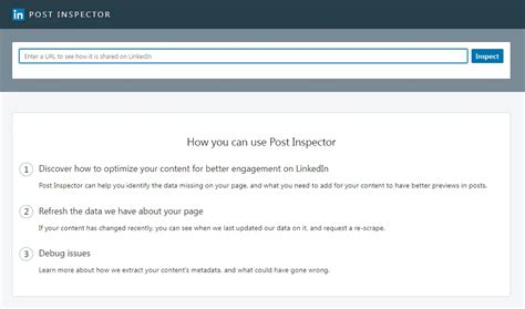 Linkedin Post Inspector Explanation Octopus Crm