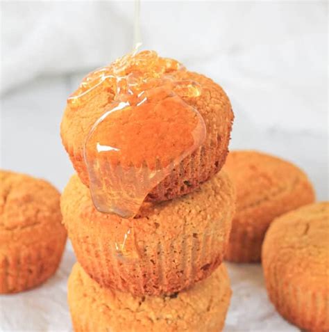 Gluten Free Cornbread Muffins Finished With Salt
