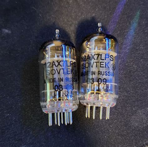 Pair Of Russian Sovtek 12ax7 Tubes Reverb