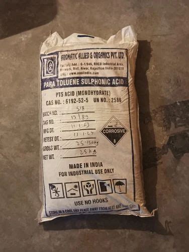 Para Toluene Sulphonic Acid Ptsa For Industrial At 105 Kg In New Delhi