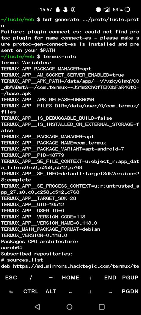 Bug Missing Sub Package For Buf · Issue 16491 · Termuxtermux Packages · Github