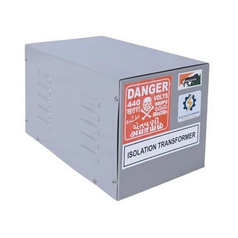 5 Kva Single Phase Isolation Transformer At ₹ 22500piece Ac