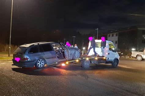 Bmw Cars Towed By Police In Whiteley For Driving Dangerously At Car Meet