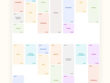 Télécharger Mon Emploi Du Temps Simple en version iOS Numerama