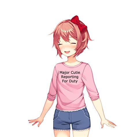 I Added Some Flair To Sayoris Shirt Doki Doki Literature Club
