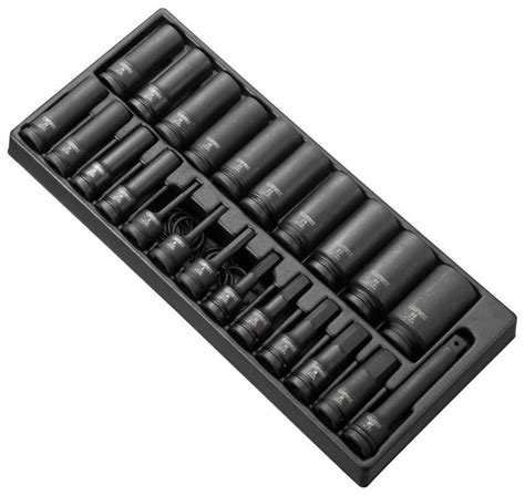 12in Drive Deep Impact Socket Set 25pcs
