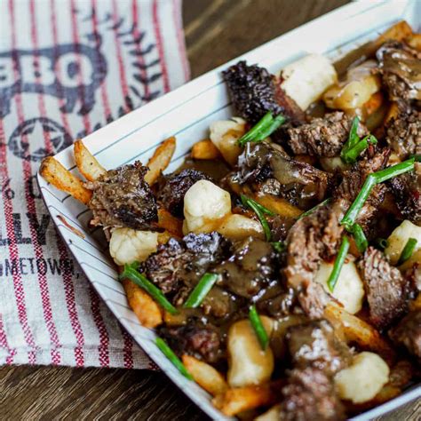 Bbq Poutine With Smoked Brisket Carne Diem