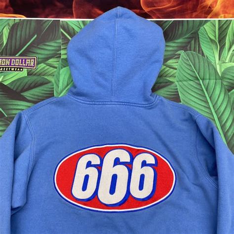Supreme 666 Zip Up Hoodie Grailed