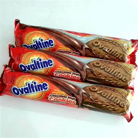 Jual Cemilan Ovaltine Chocolate Malt Cookies Isi 12 Pack Halal