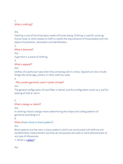 What Is Clothing Basic Block Or Block Patern Pdf Dyeing Clothing