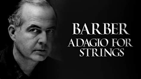 Barber Adagio For Strings Bernstein Youtube