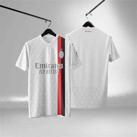 Jual Jersey AC Milan Away 2023 2024 Full Printing Shopee Indonesia