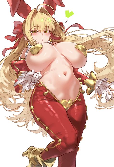 Rule 34 1girls Ahoge Areola Areola Slip Areolae Areolae Slip Belly