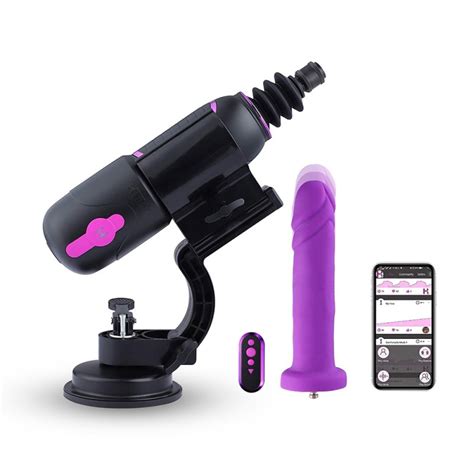 Hismith Pro Traveler 3 0 APP Controlled Sex Machine With Super Powerful Suction Mount For Male