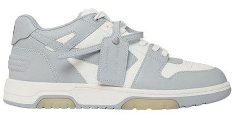 Off White C O Virgil Abloh Out Of Office Sneakers In Gray For Men Lyst