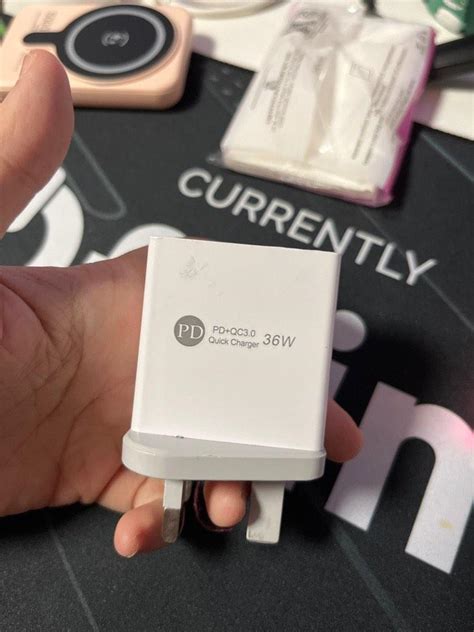 W Charger Adaptor Mobile Phones Gadgets Mobile Gadget Accessories Chargers Cables On