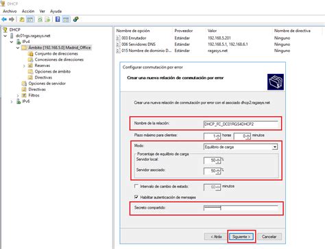 Configurar Dhcp Failover Cluster En Ms Windows Server 2016 Ragasys Sistemas