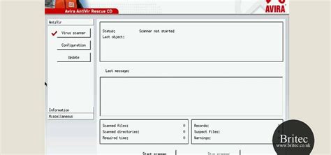 How To Remove Viruses On A Windows Pc With An Avira Antivir Rescue System Cd Operating Systems