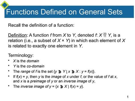 Domain And Range Of A Function Pptx