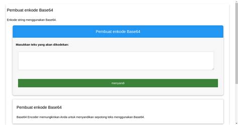 Pembuat Enkode Base64