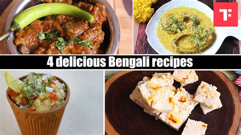 Watch 4 Delicious Bengali Recipes Times Food