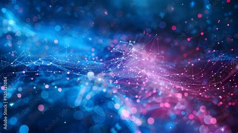 Big Data Stream Futuristic Infographic Digital Futuristic Technology In Smart Cloud Server Using