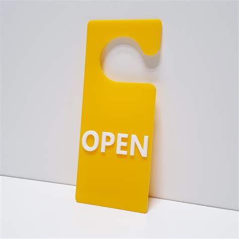 ป้ายเปิดปิด 2 หน้า Open Close Sign ภาษาอังกฤษ พร้อมเชือกสำหรับแขวน ป้ายเปิดปิด ป้ายopenช ป้าย