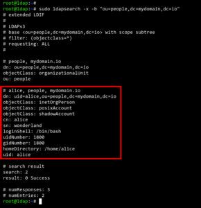 Cómo utilizar la consulta de comandos ldapsearch con ejemplos