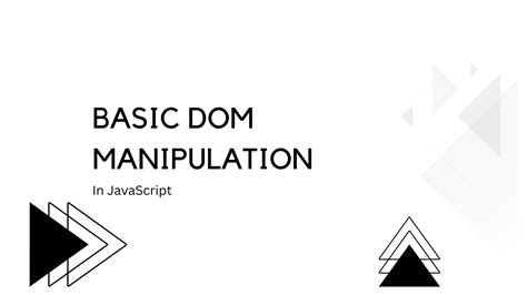 Basic Dom Manipulation In Javascript E2ehiring