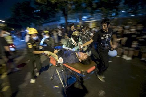 泰國爆發7月示威以來最嚴重衝突 至少55人受傷 新聞 Rti 中央廣播電臺