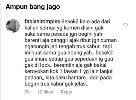 Pemotor Acungkan Jari Tengah Ke Rombongan Pesepeda Roadbike Siapa Yang