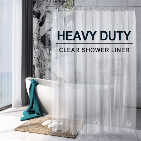 Clorox 70 X 72 Clear 4g Peva Shower Liner Msi006864 The Home Depot