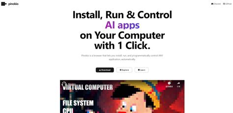Pinokio Détails Prix And Alternatives Futur Ia